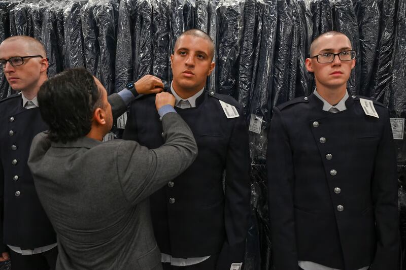 Space Force trainees first to don new dress uniform in graduation