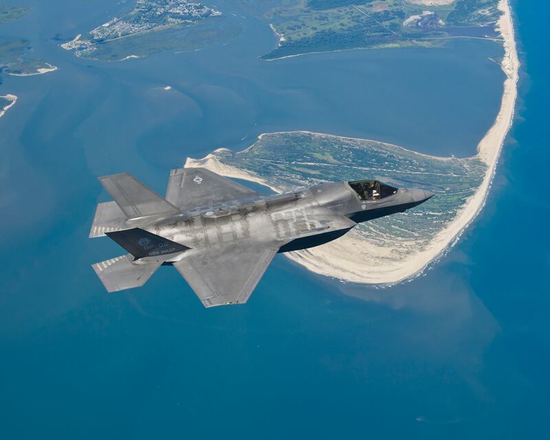 In-flight lightning strike grounds 2 F-35B Lightning II jets