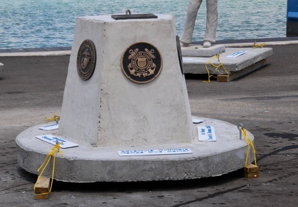 Swim skills required to see this new veterans memorial