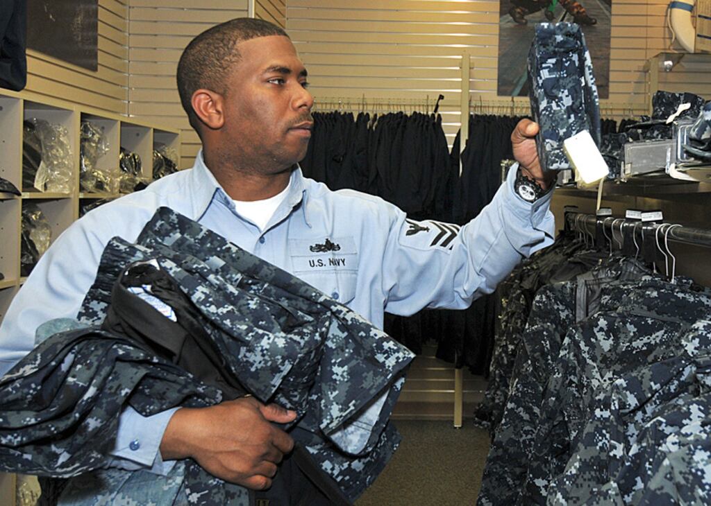 Good riddance, blueberries! Navy bids farewell to its worst uniform ever
