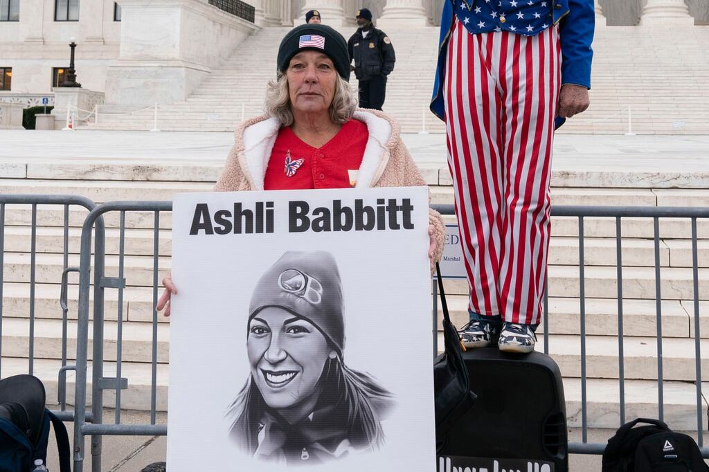 US offers military funeral honors to Capitol rioter Ashli Babbitt