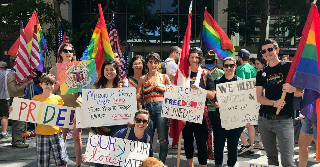 LGBT service members are allowed to be out and proud, but a fear of ...