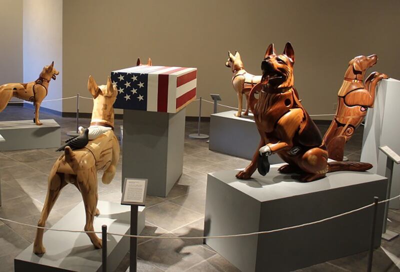 Wounded military working dog exhibit coming to the National Museum of ...