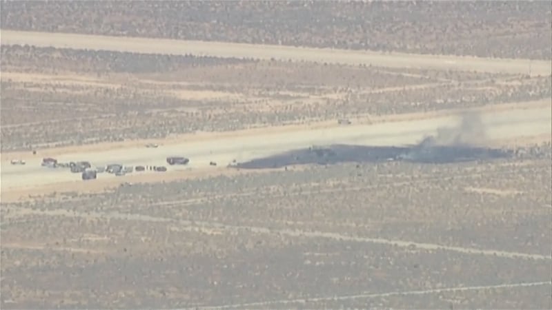 8 people killed in B-52 bomber crash at California base, officials confirm