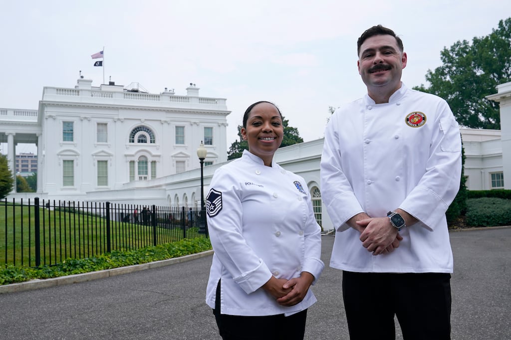 First lady Jill Biden hosts military chefs crowned ‘Chopped’ champs