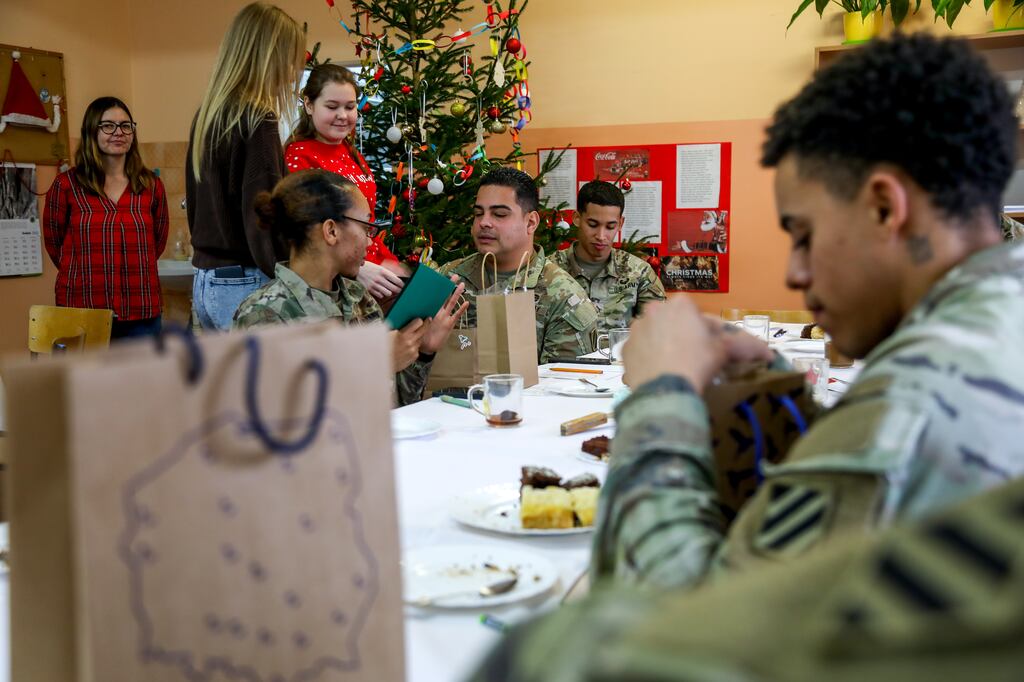 Santa’s elves are dropping into military communities everywhere
