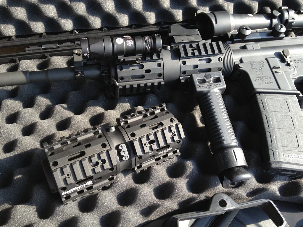 Dial up your rail accessory with the Nautilus rotating rail