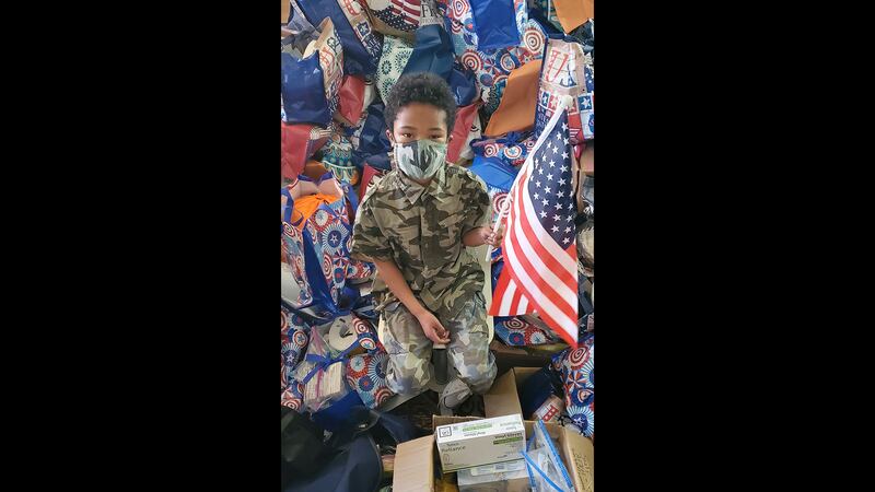 Meet the 8-year-old who raised about $100,000 to help veterans and ...