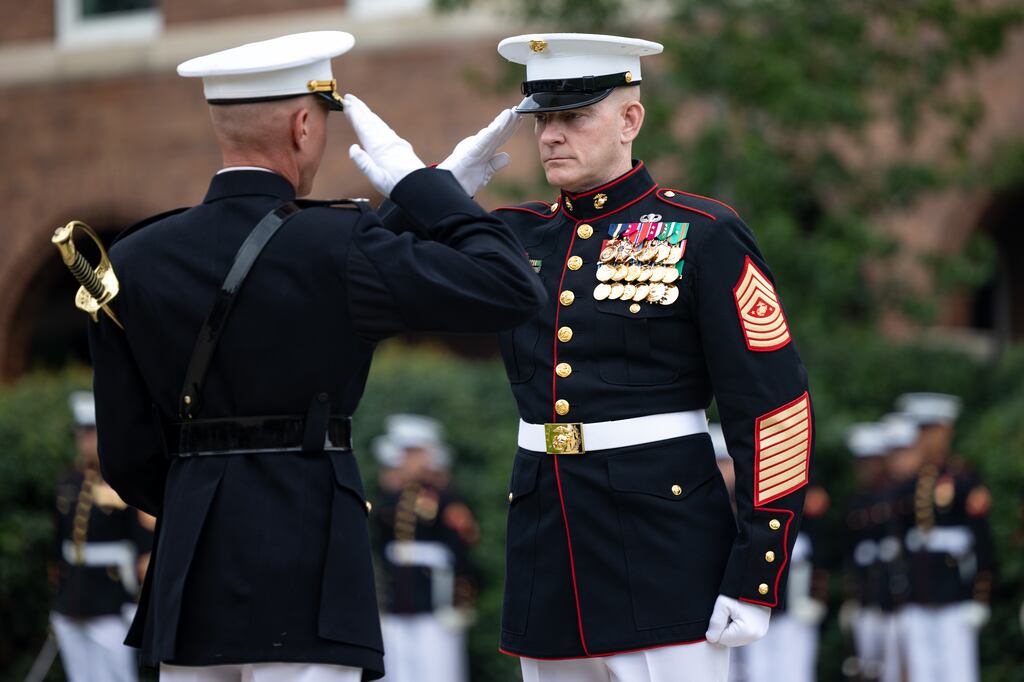 Marine takes over as military’s top enlisted leader